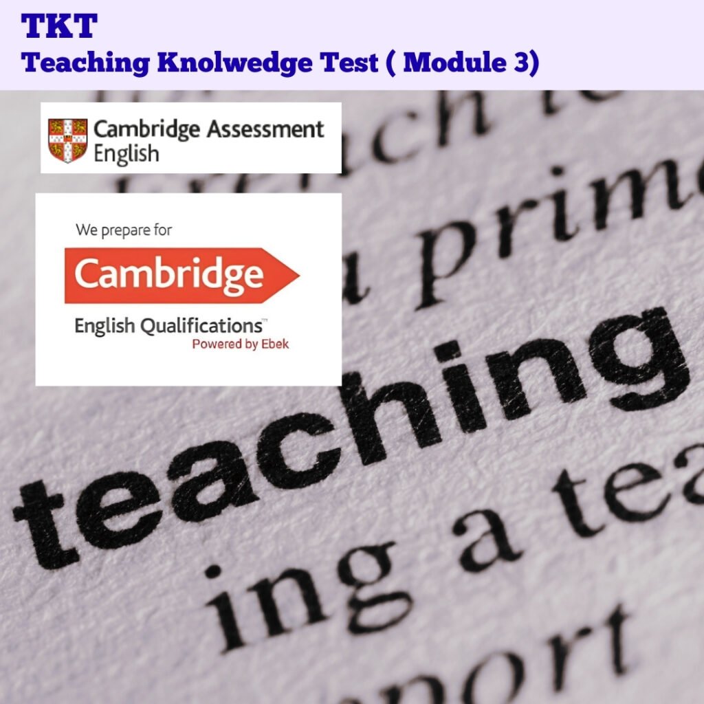 TKT – Teaching Knowledge Test – SRI BALAJI VOCATIONAL SKILL DEVELOPMENT ...